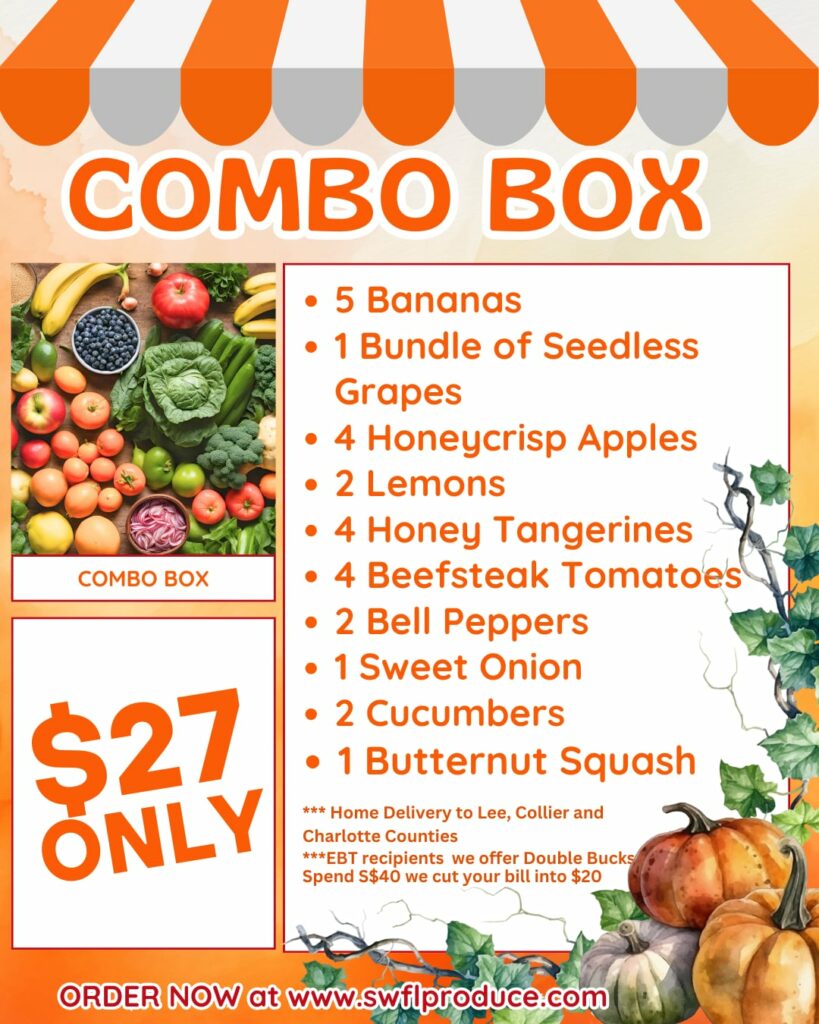 Combo Box - SWFL Produce, Fort Myers, Cape Coral and Local Farmers Markets