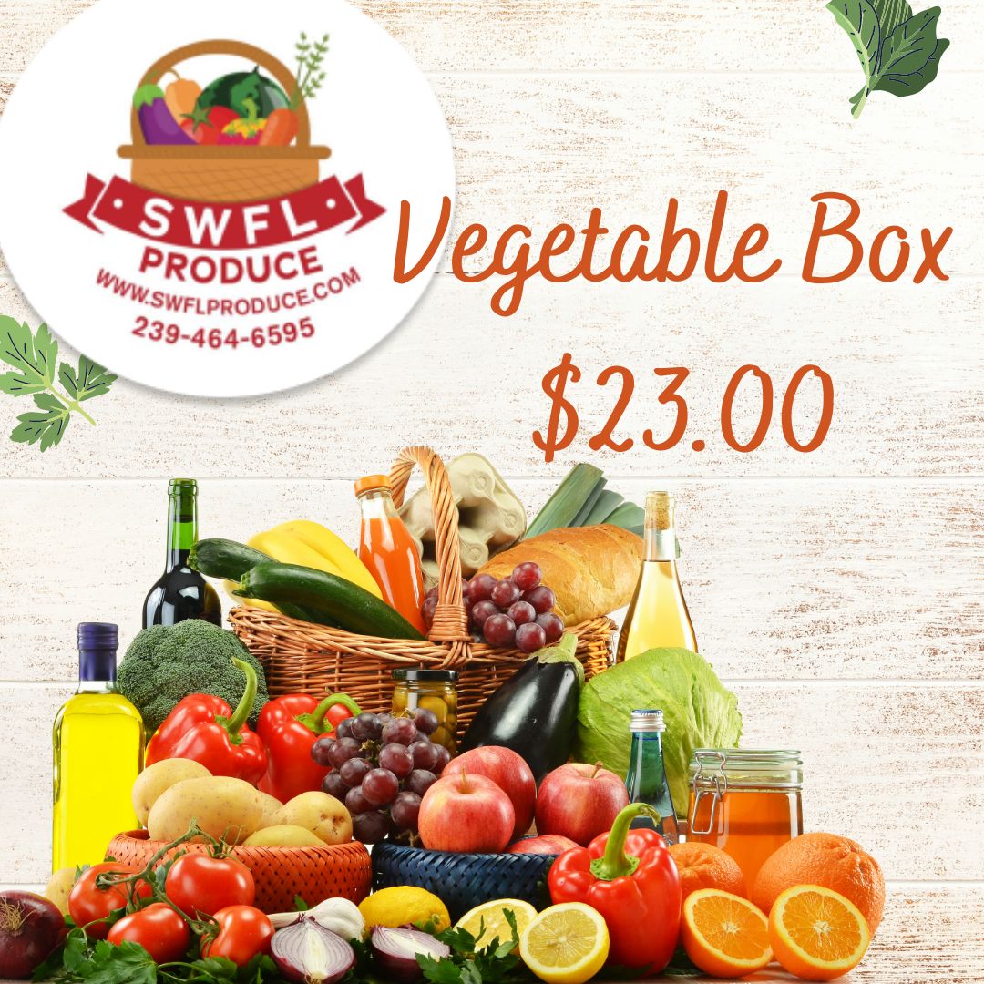 Bi-Monthly Vegetable Box Subscription - SWFL Produce, Fort Myers, Cape ...