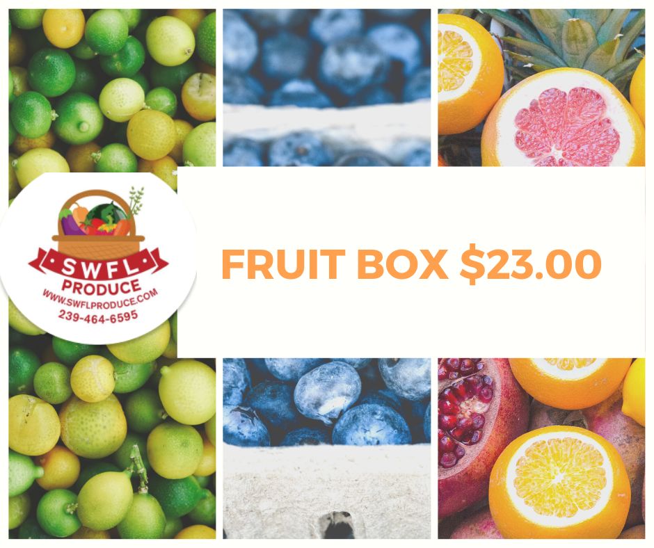 Fruit Box Subscription Bi Monthly - SWFL Produce, Fort Myers, Cape ...