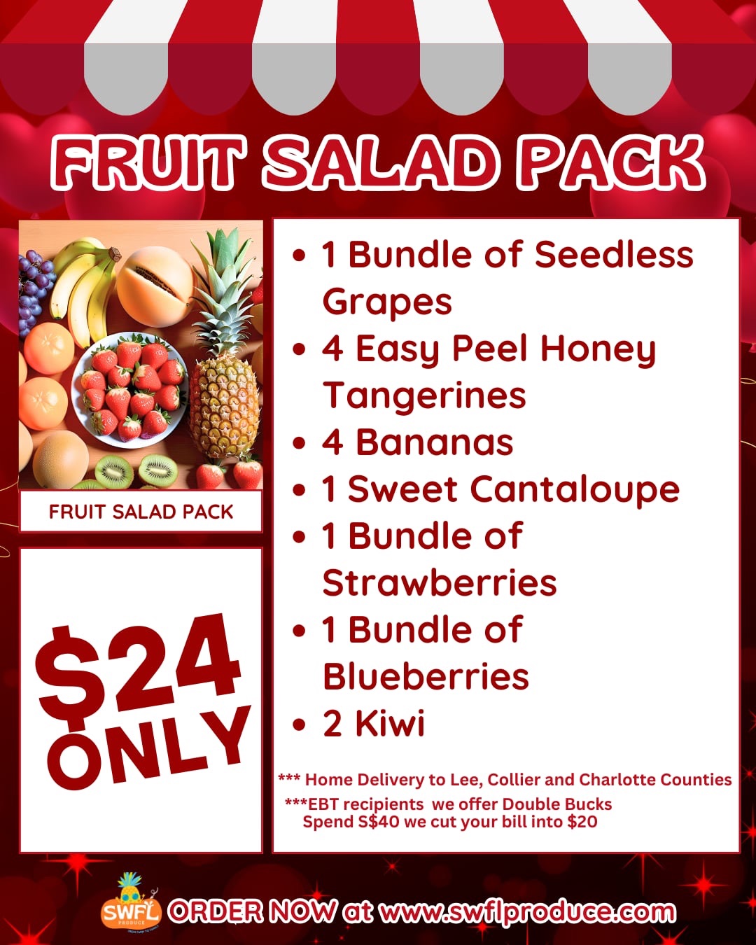 Fruit Salad Pack - SWFL Produce, Fort Myers, Cape Coral and Local ...