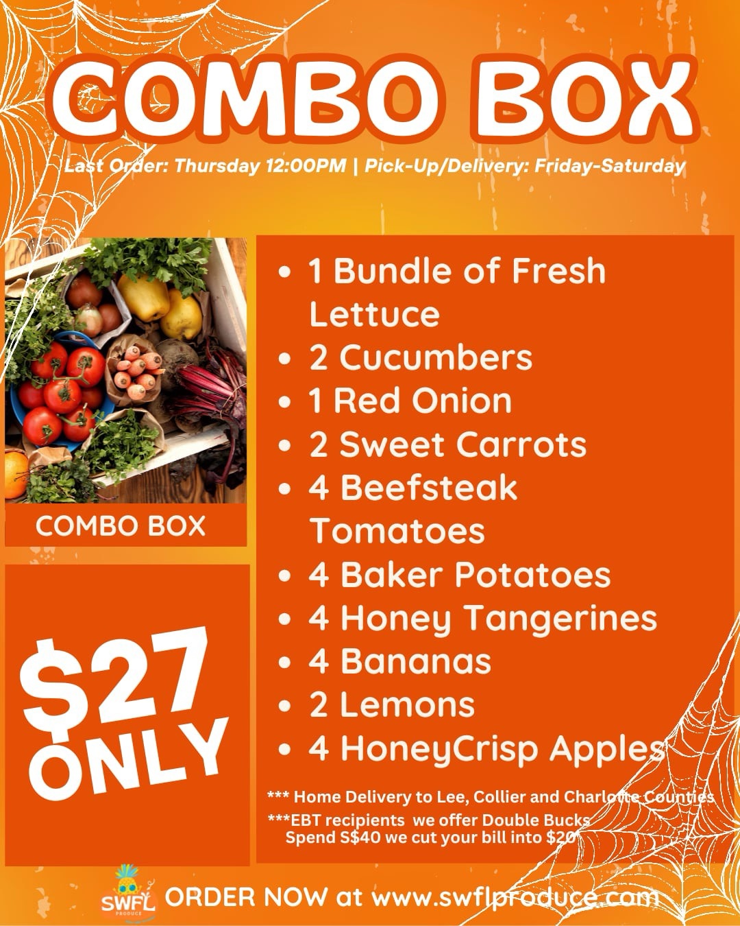 Combo Box Subscription Bi Monthly - SWFL Produce, Fort Myers, Cape ...